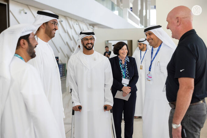 Zayed bin Hamdan bin Zayed visits COP28 site and reviews readiness of facilities and services